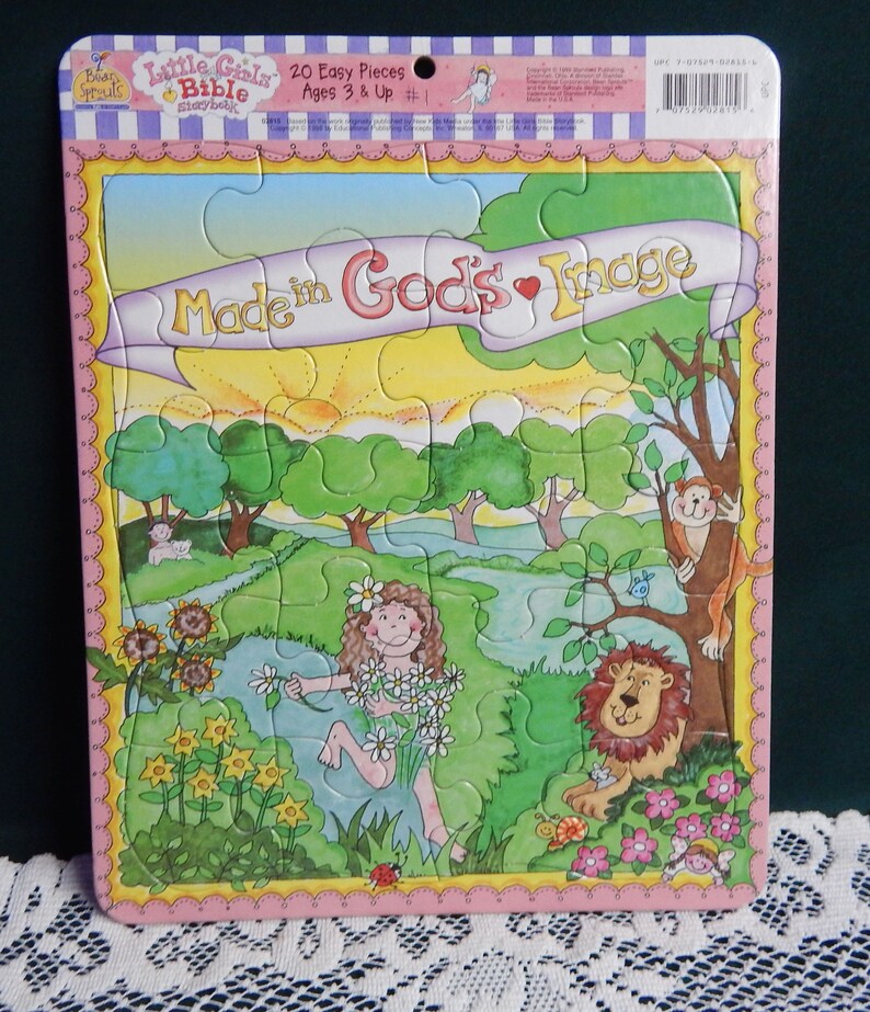 Children's Religious Puzzles Set of 3 Ages 3 Plus | Etsy