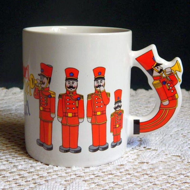 Vintage Toy Soldier Mugs - Etsy