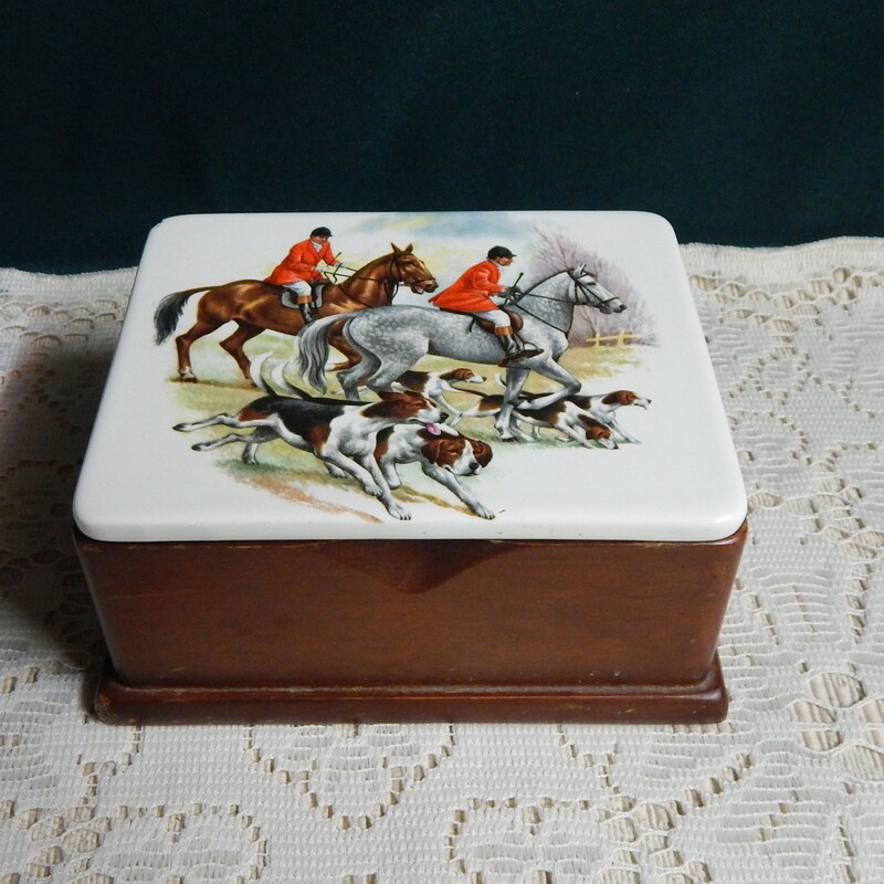 English Hunt Scene - Etsy