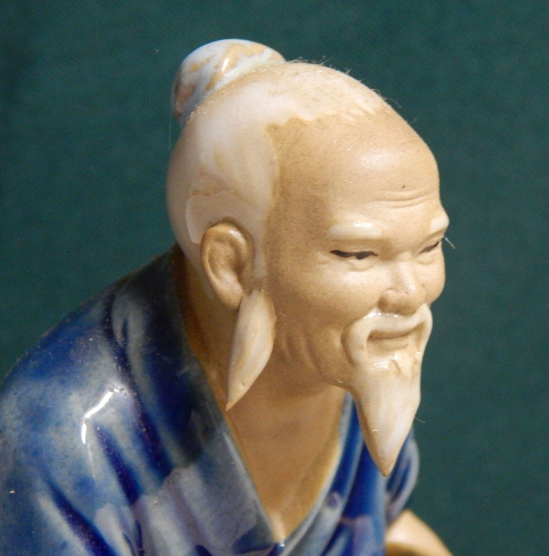 Mud Men Figurines Fishing Mud Men Clay Art Figures - Etsy