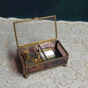 Glass Brass Music Box - via Vermont Music Box - That's What Friends Are ...