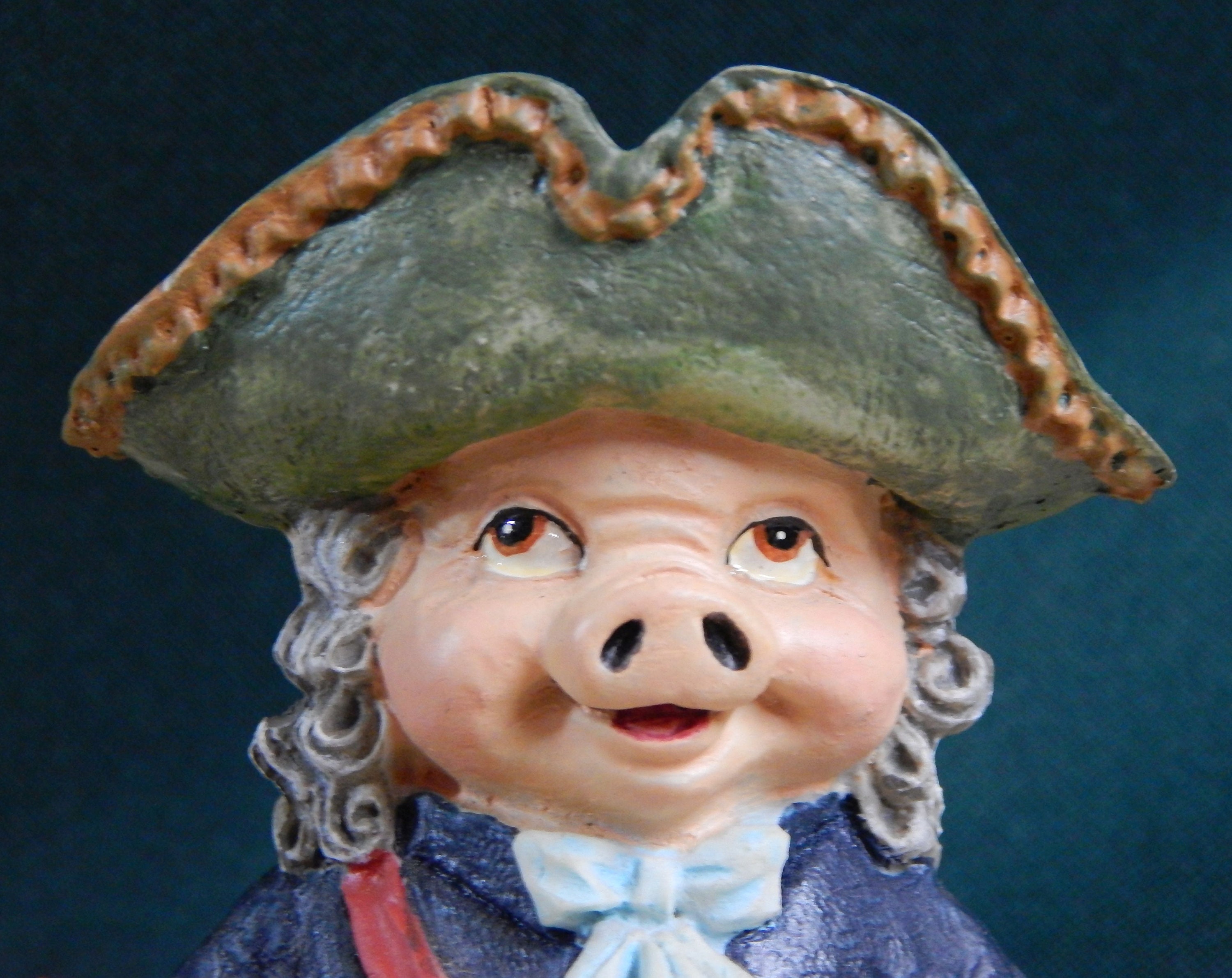 Artmark Pig Figurines Set of 2 Anthropomorphic Pigs - Etsy