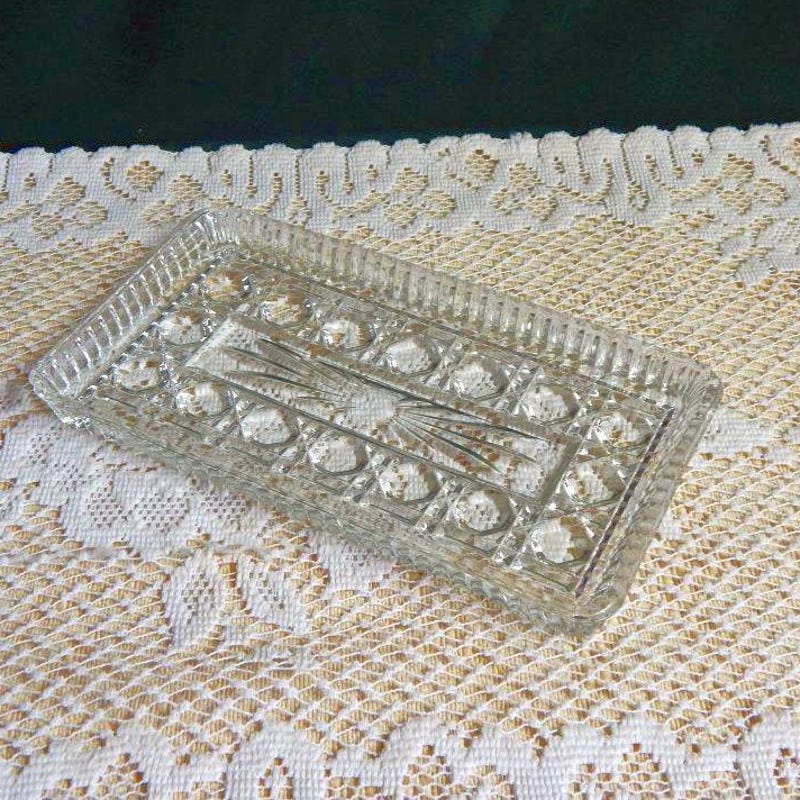 Glass Relish Tray - Etsy