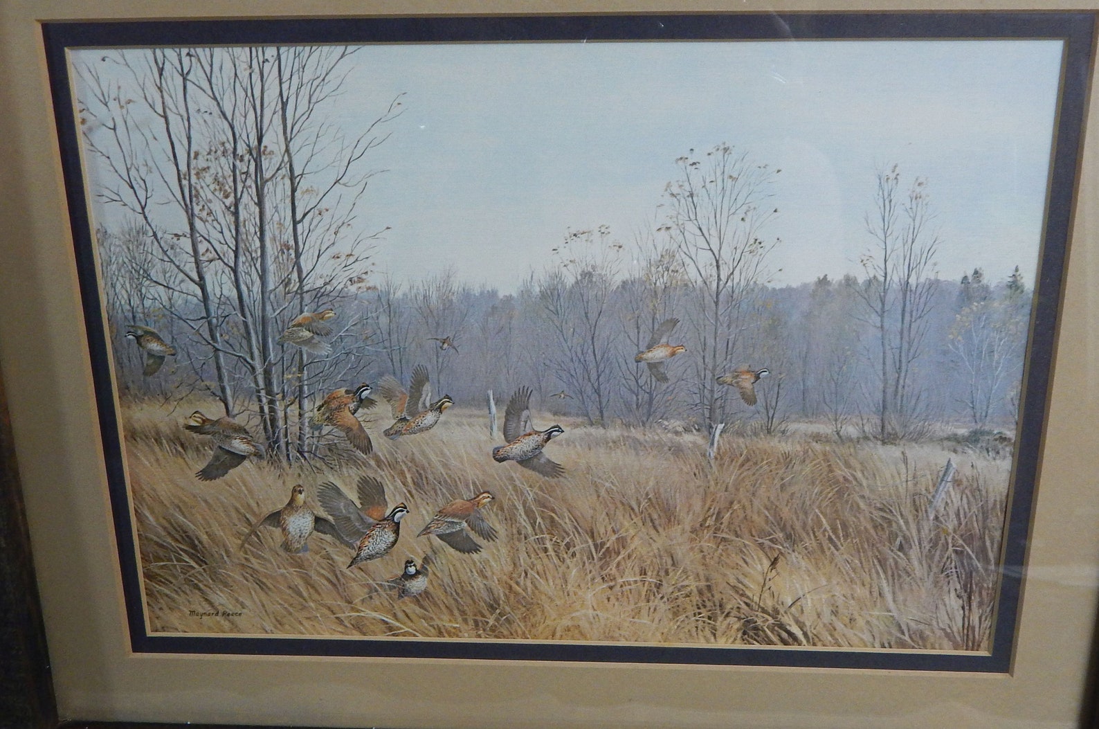 Maynard Reece Art Framed Matted Art Collectible Art Print - Etsy