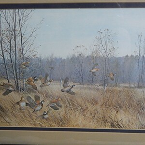 Maynard Reece Art - Framed Matted Art - Collectible Art Print - Hazy ...