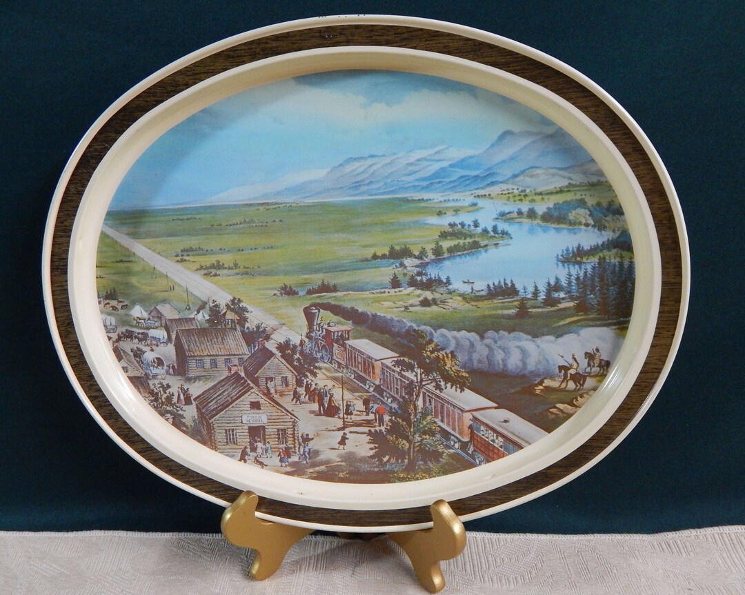 Vintage Sunshine Biscuit Train Tray - 1982 Advertising Collectible - Etsy