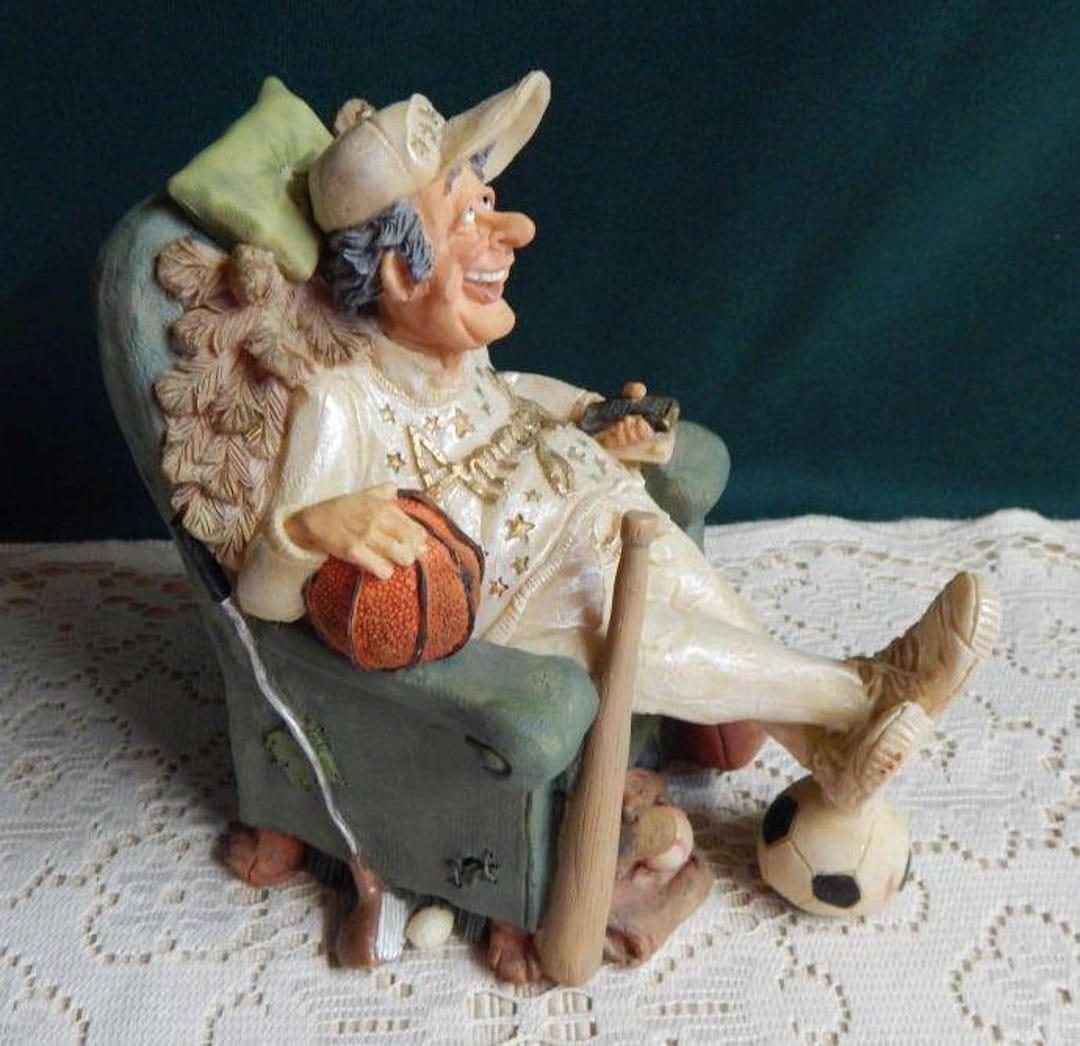1999 Harv Figurine by Doug Harris; Guardian Grannies & Friends ...