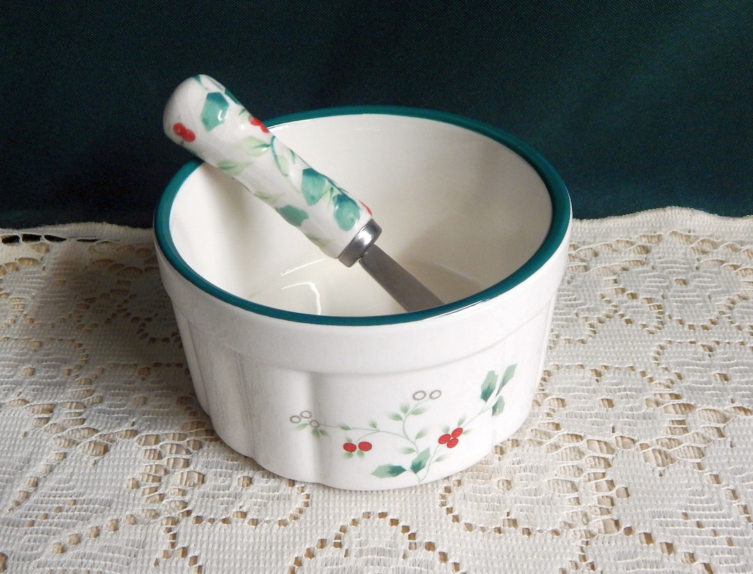 Dip Bowl Spreader - Pfaltzgraff Winterberry Dip Mix Set With Spreader ...