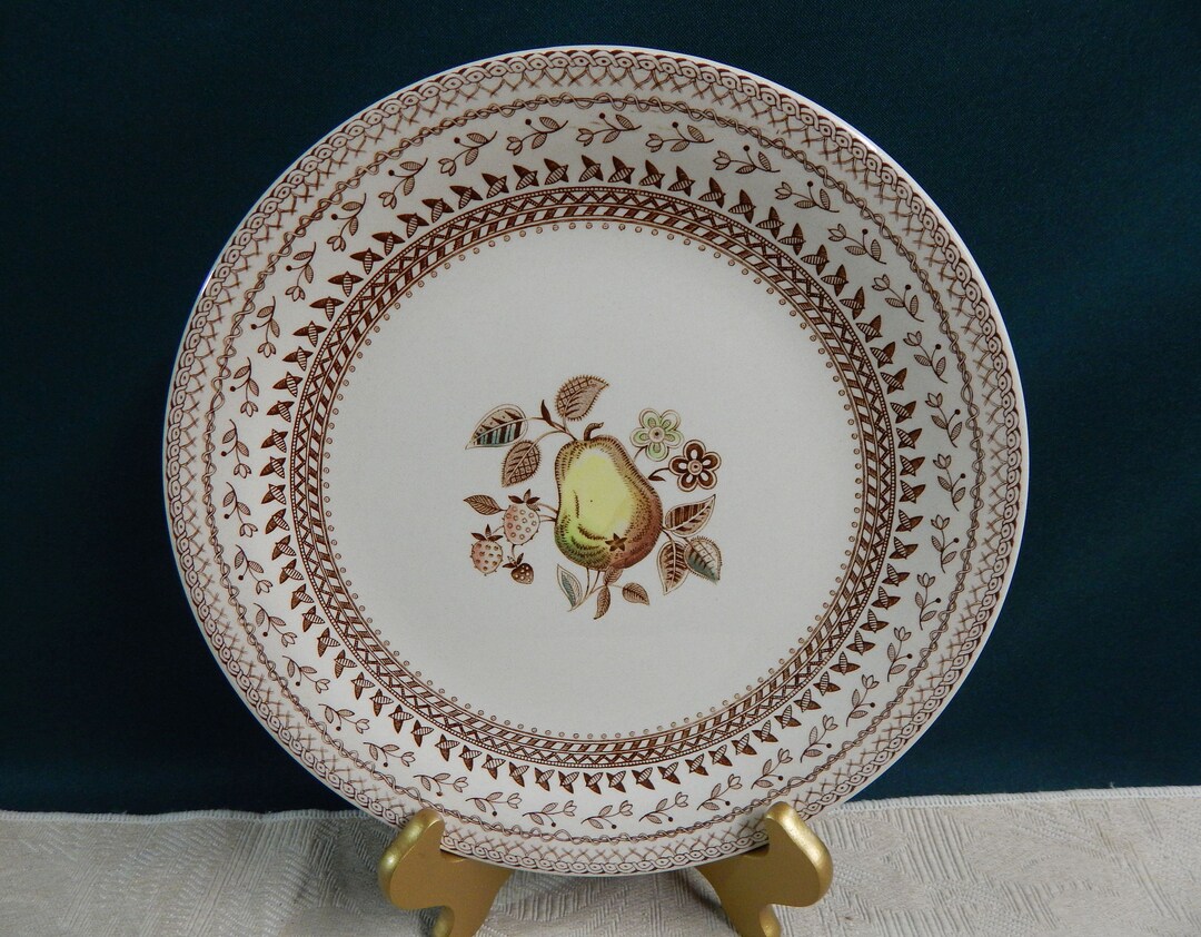 Johnson Bros Plates - 10.25" Johnson Brothers Fruit Sampler Dinner ...