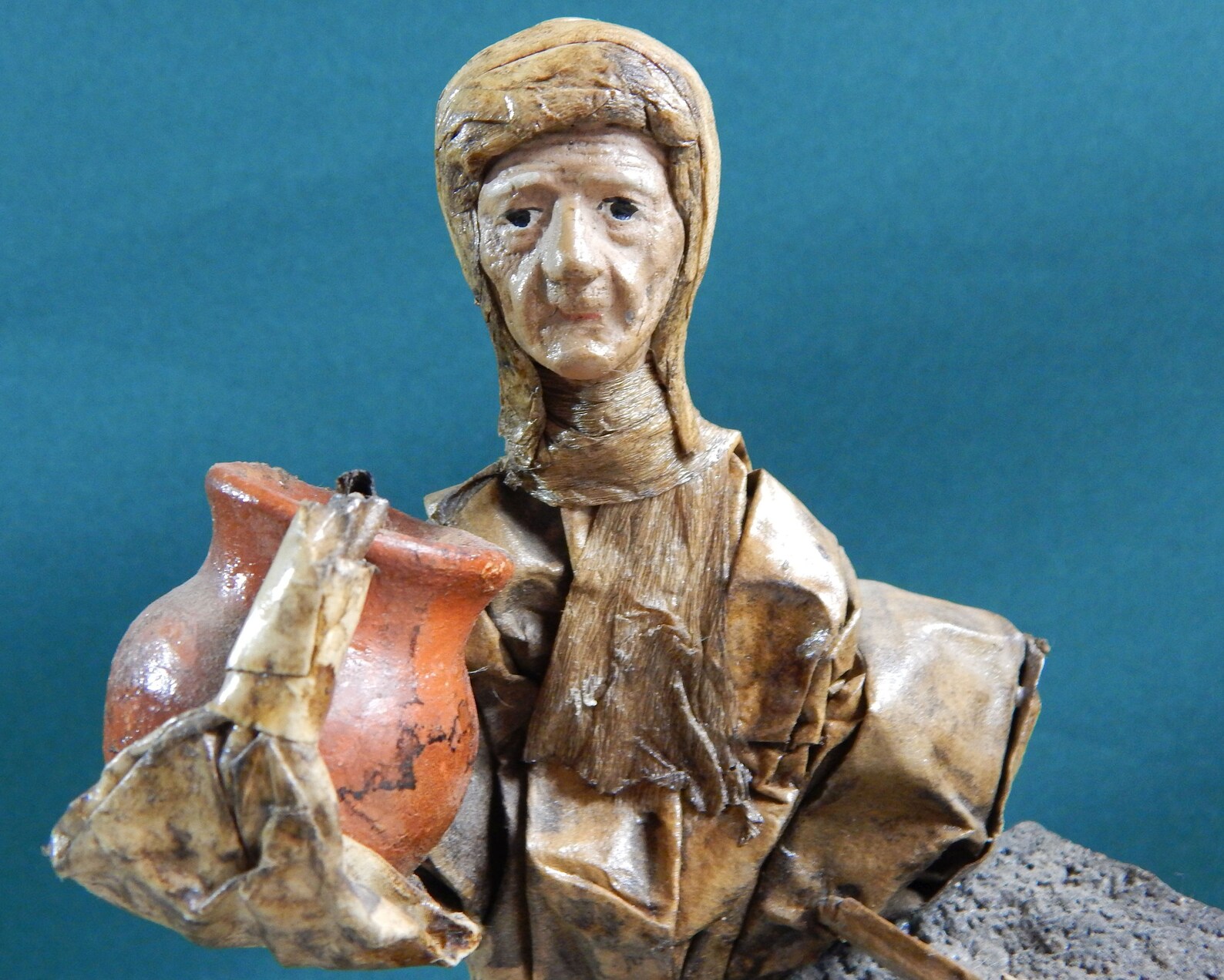 Paper Mache Woman Mexican Papermache Sculpture Folk Art - Etsy