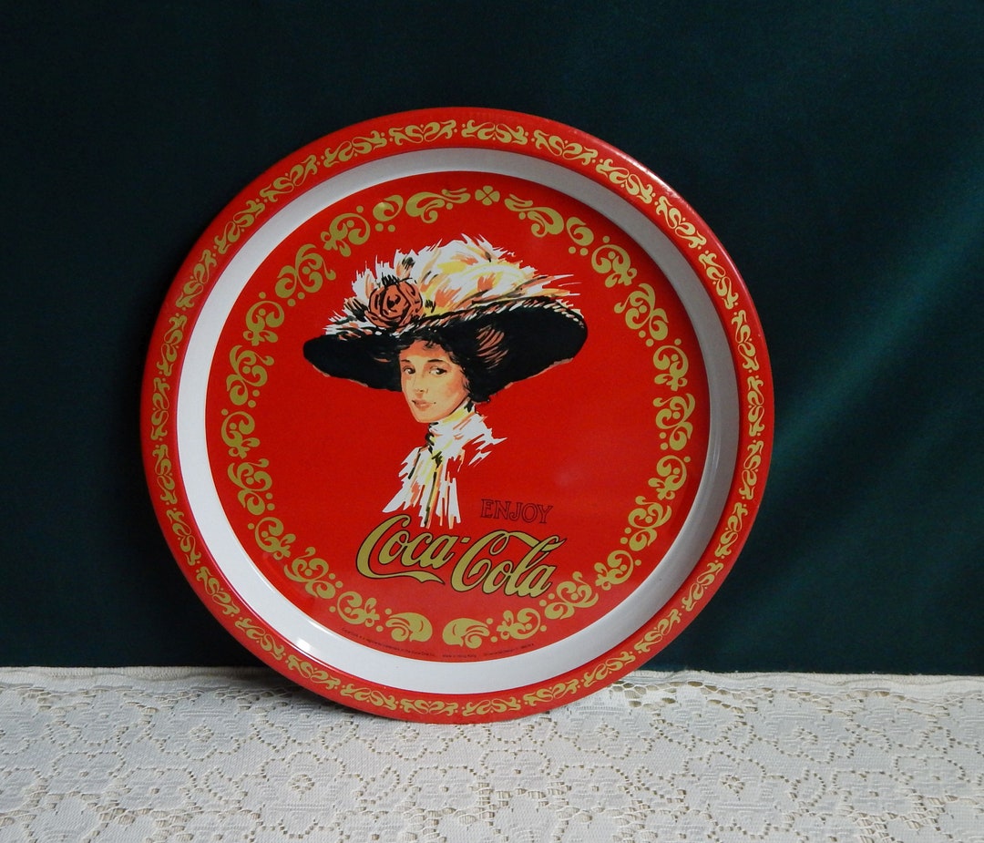 Coca-cola Metal Tray - Enjoy Coca Cola - Advertising Drink Tray ...