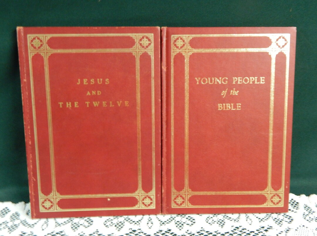 Religious Book Set 2 Book Set Jesus and the Twelve Young - Etsy
