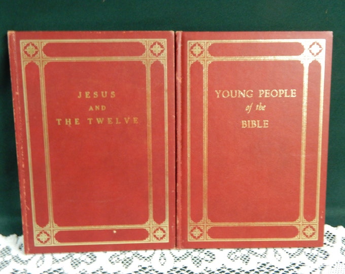 Religious Book Set - 2 Book Set - Jesus and the Twelve - Young People ...