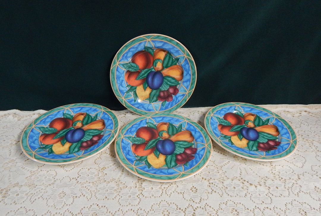 Victoria & Beale Forbidden Fruit Salad Plates Sets of 2 Sets of 4 ...