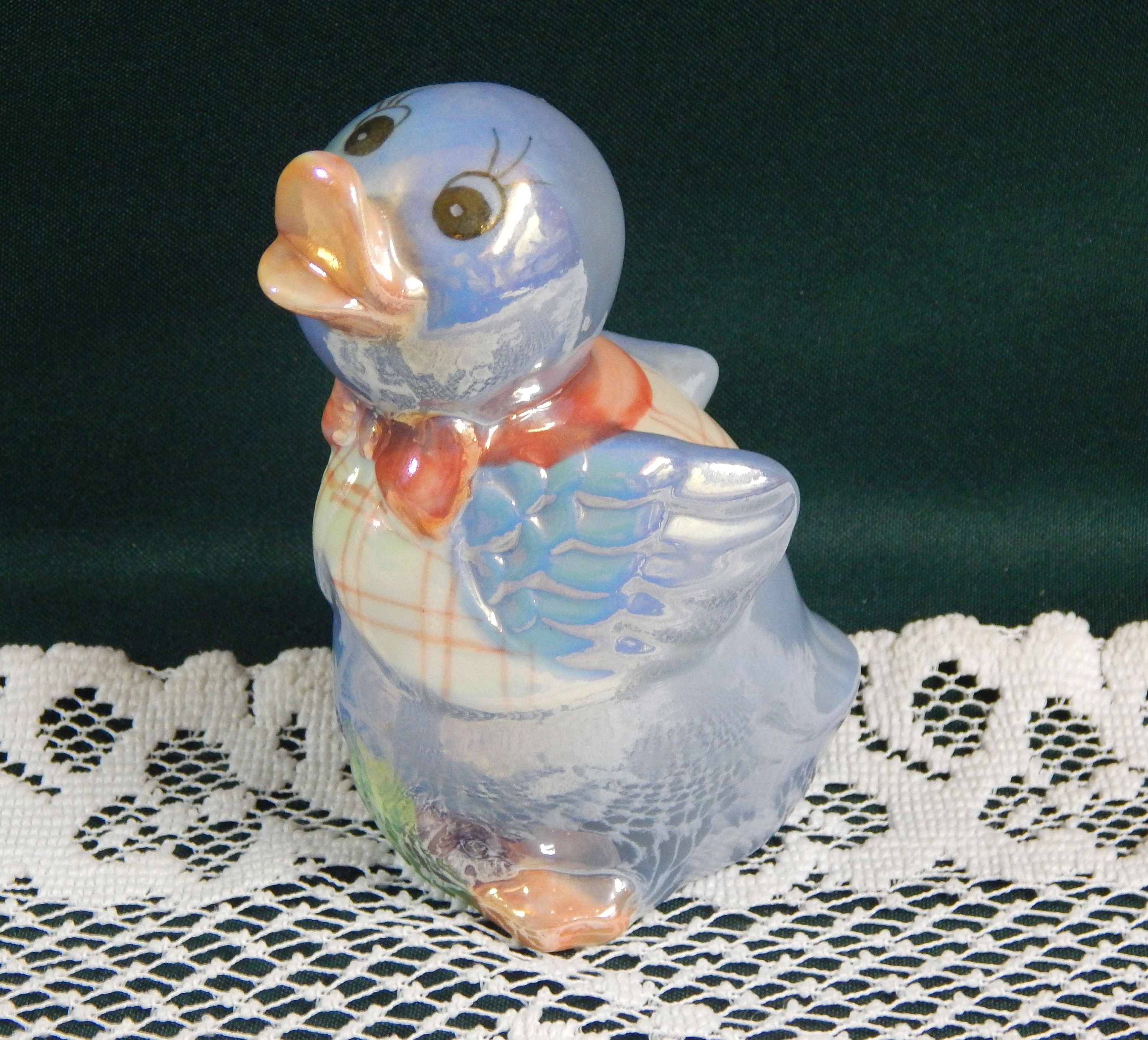 Lusterware Duck Bank Piggy Bank Baby's Bank | Etsy