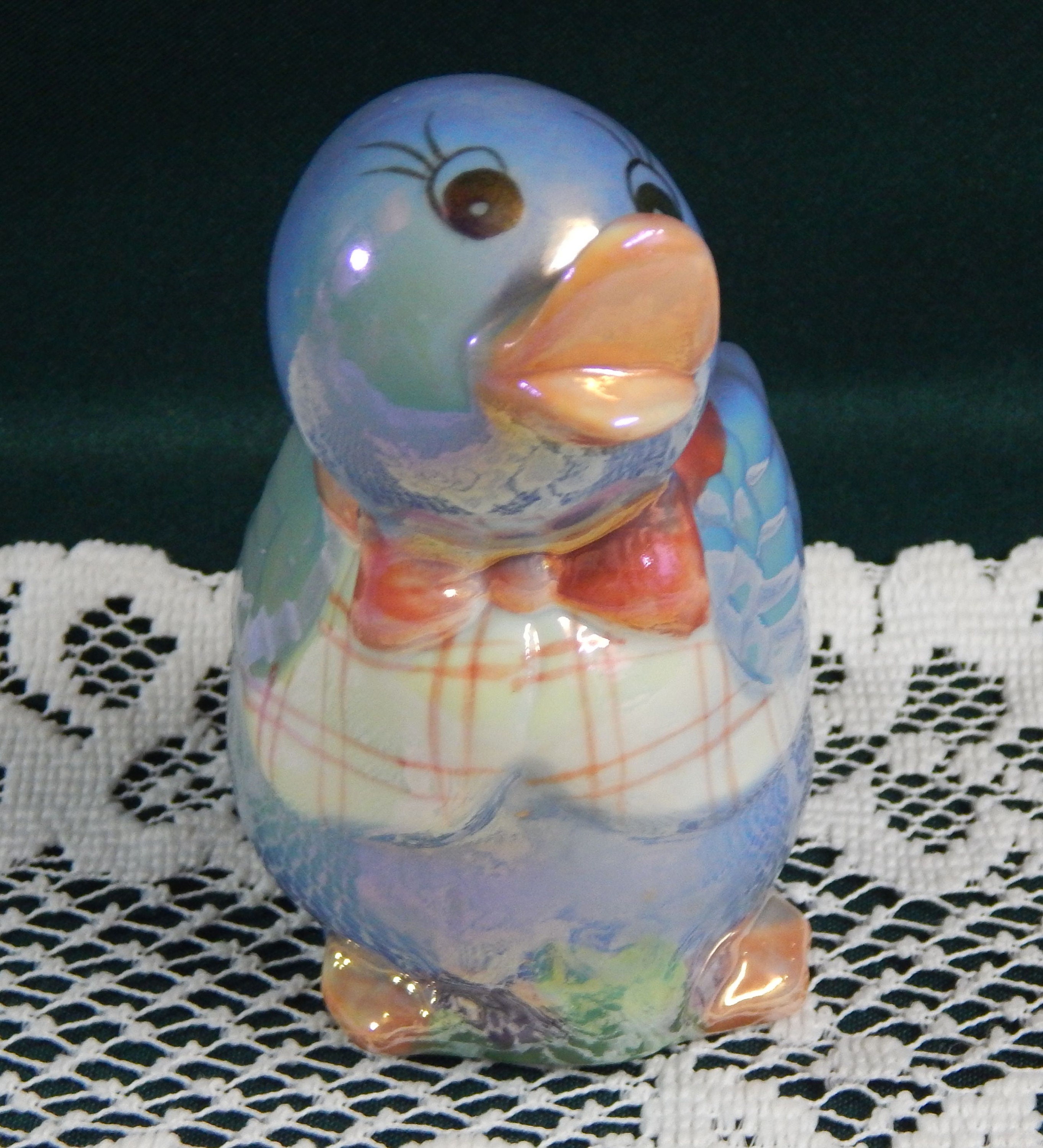 Lusterware Duck Bank Piggy Bank Baby's Bank | Etsy