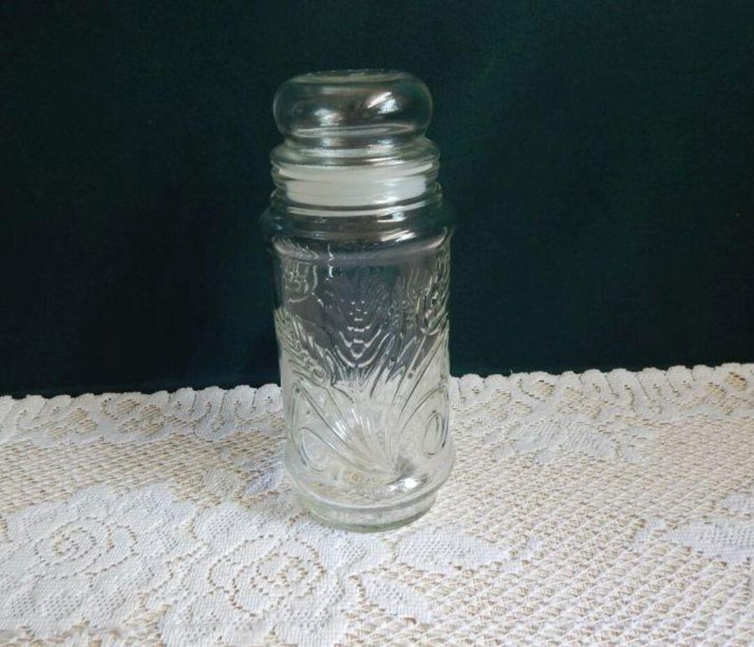 1982 Anchor 8.5" Hocking Embossed Wheat Mr. Peanut Jar - Made in USA - Etsy