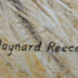 Maynard Reece Art - Framed Matted Art - Collectible Art Print - Hazy ...