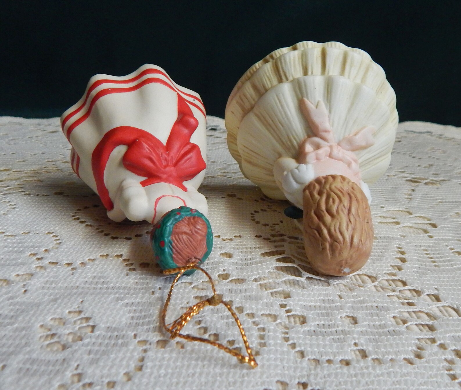 Bisque Porcelain Bells Little Girl Bell Granddaughter Bell - Etsy