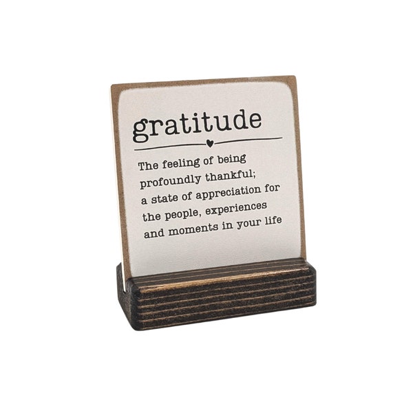 Gratitude Sign - Etsy