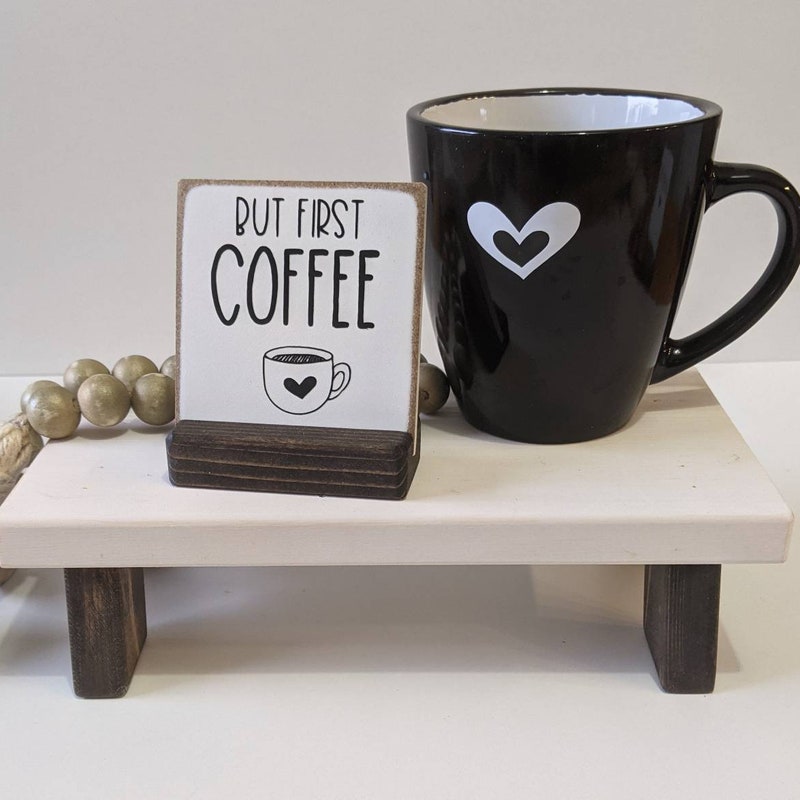 But First Coffee Sign - Etsy