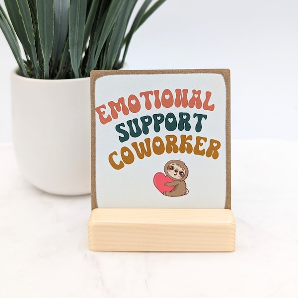 Personalized Emotional Support Coworker - Etsy