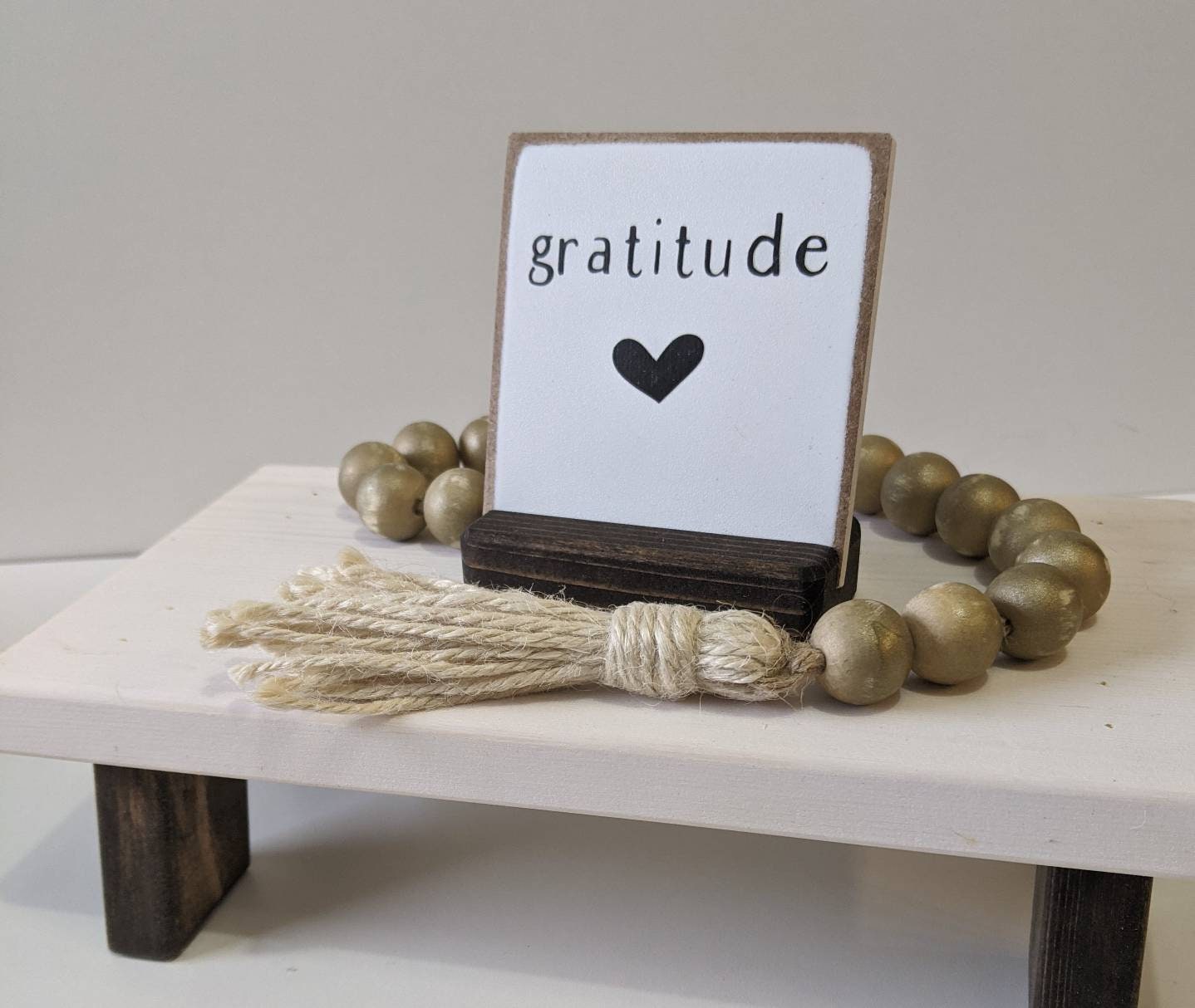 One Word Sign Word of the Year Word of the Month Desk - Etsy