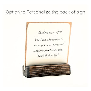 Custom Mini Desk Sign: Personalized Office Decor - Etsy