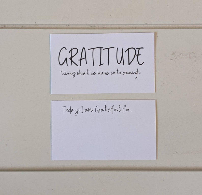 Gratitude Kit Gratitude Jar Gratitude Cards Box - Etsy