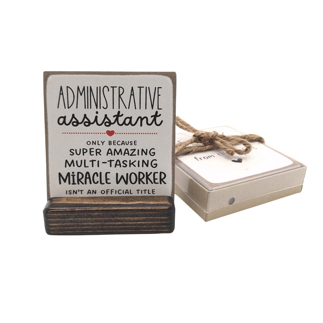 Administrative Assistant Super Amazing Multi-tasking Miracle - Etsy