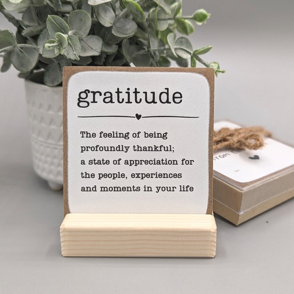 Gratitude Sign - Etsy