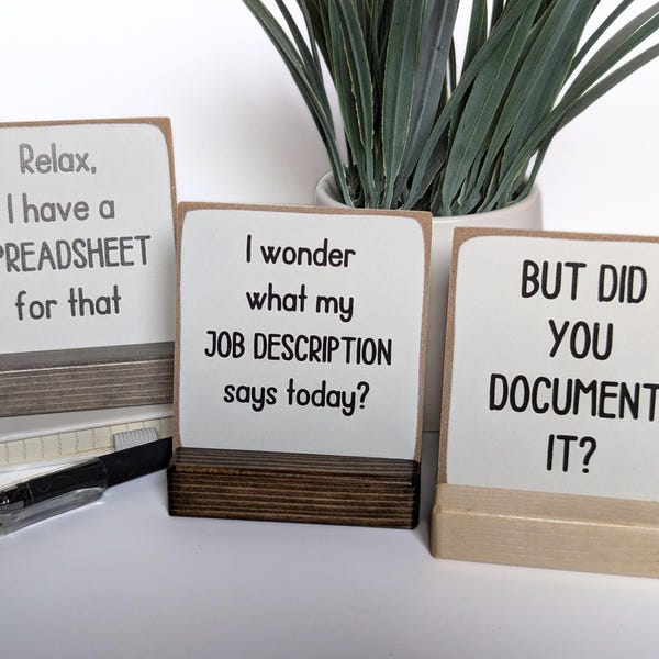 But Did You Document It Office Sign - Etsy