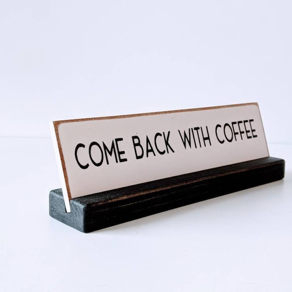 Funny Desk Sign - Etsy