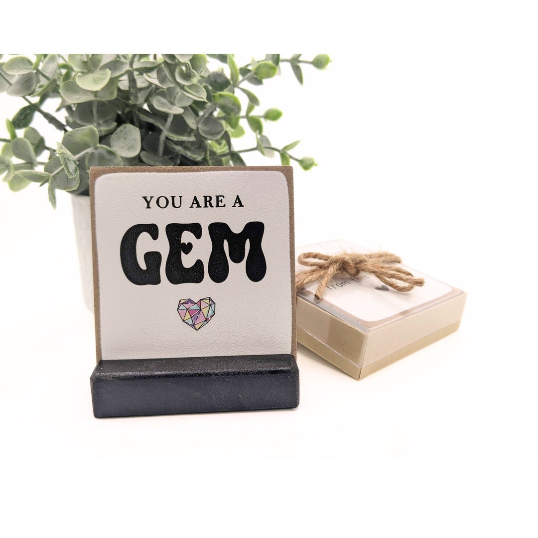 You Are a Gem | Message-in-a-box | Thank You Gift | Employee Gift ...