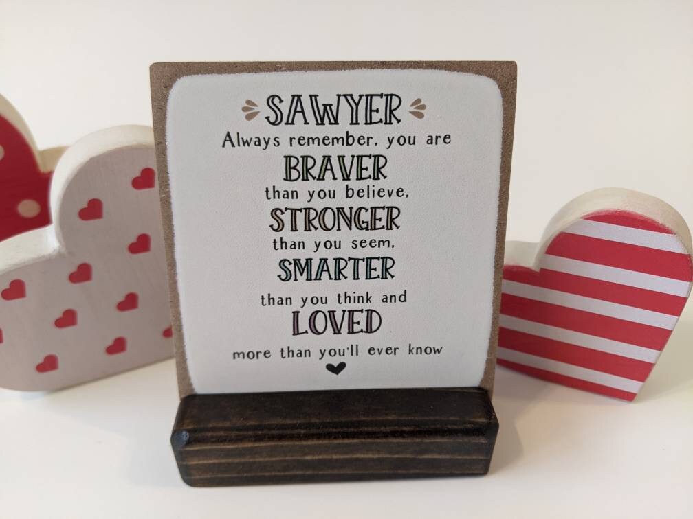 You Are Braver Stronger Smarter Loved More Than You'll - Etsy