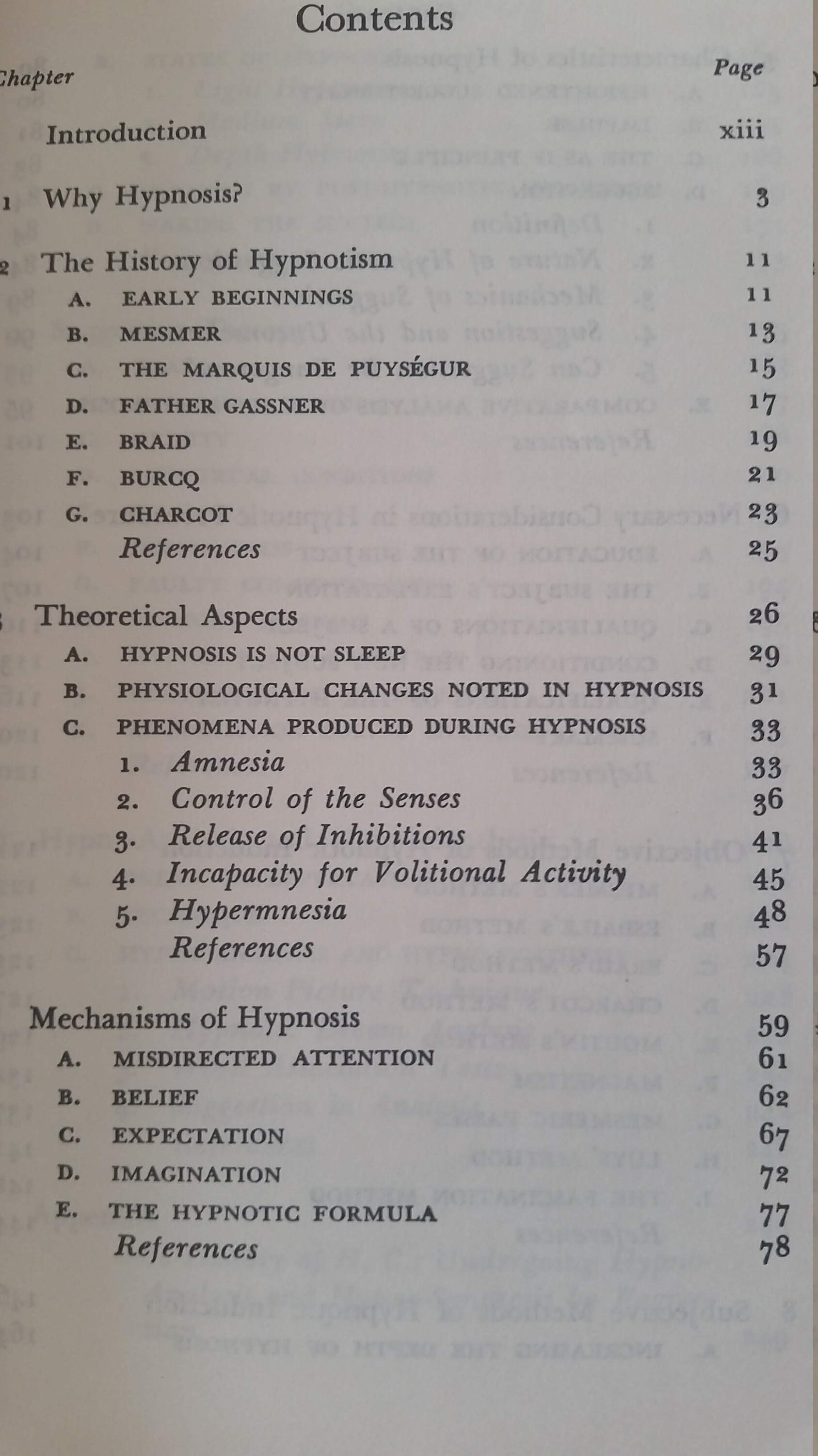 1951 New Concepts of Hypnosis: Theories Techniques and | Etsy