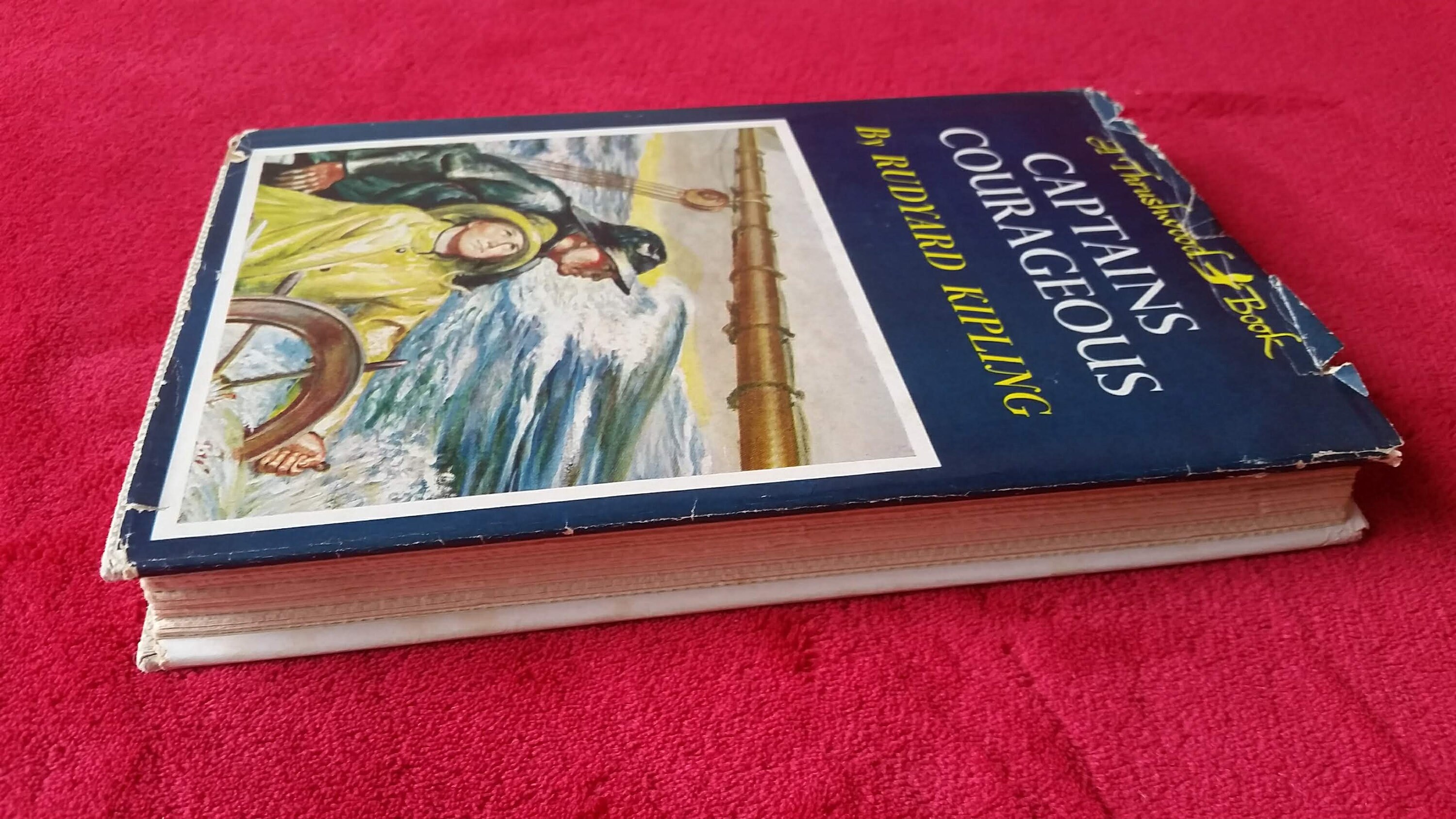 1950's Edition - Captains Courageous by Rudyard Kipling - A Thrushwood ...