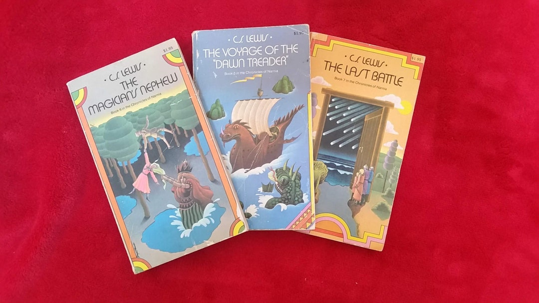 1977 C.S. Lewis Chronicles of Narnia Books - the Last Battle (book 7 ...