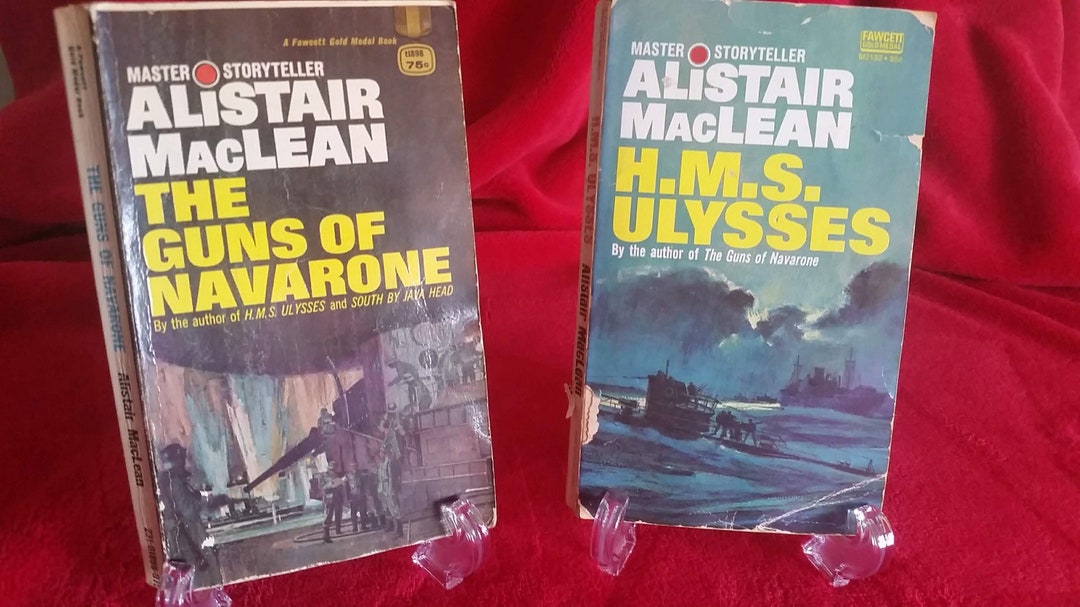 2 for 6.49 - VINTAGE Alistair Maclean - the Guns of Navarone & H.M.S ...