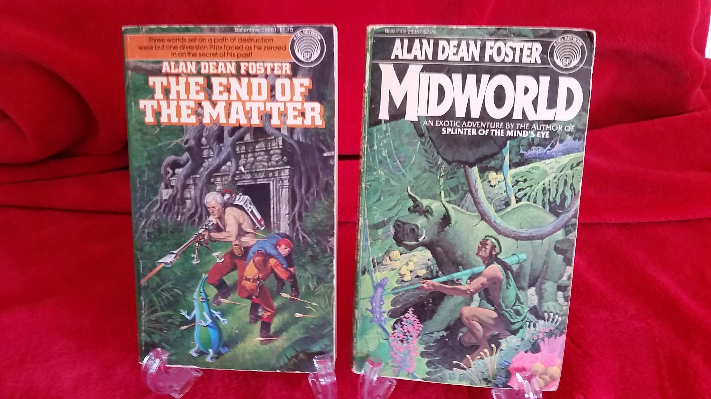 1970s Alan Dean Foster - Midworld (2nd Printing October 1979) & the End ...