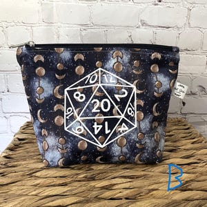 DND Zipper Pouch - Etsy