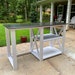 Rustic X Coffee Bar / Rustic X Farmhouse Coffee Bar / Mini Fridge Table ...