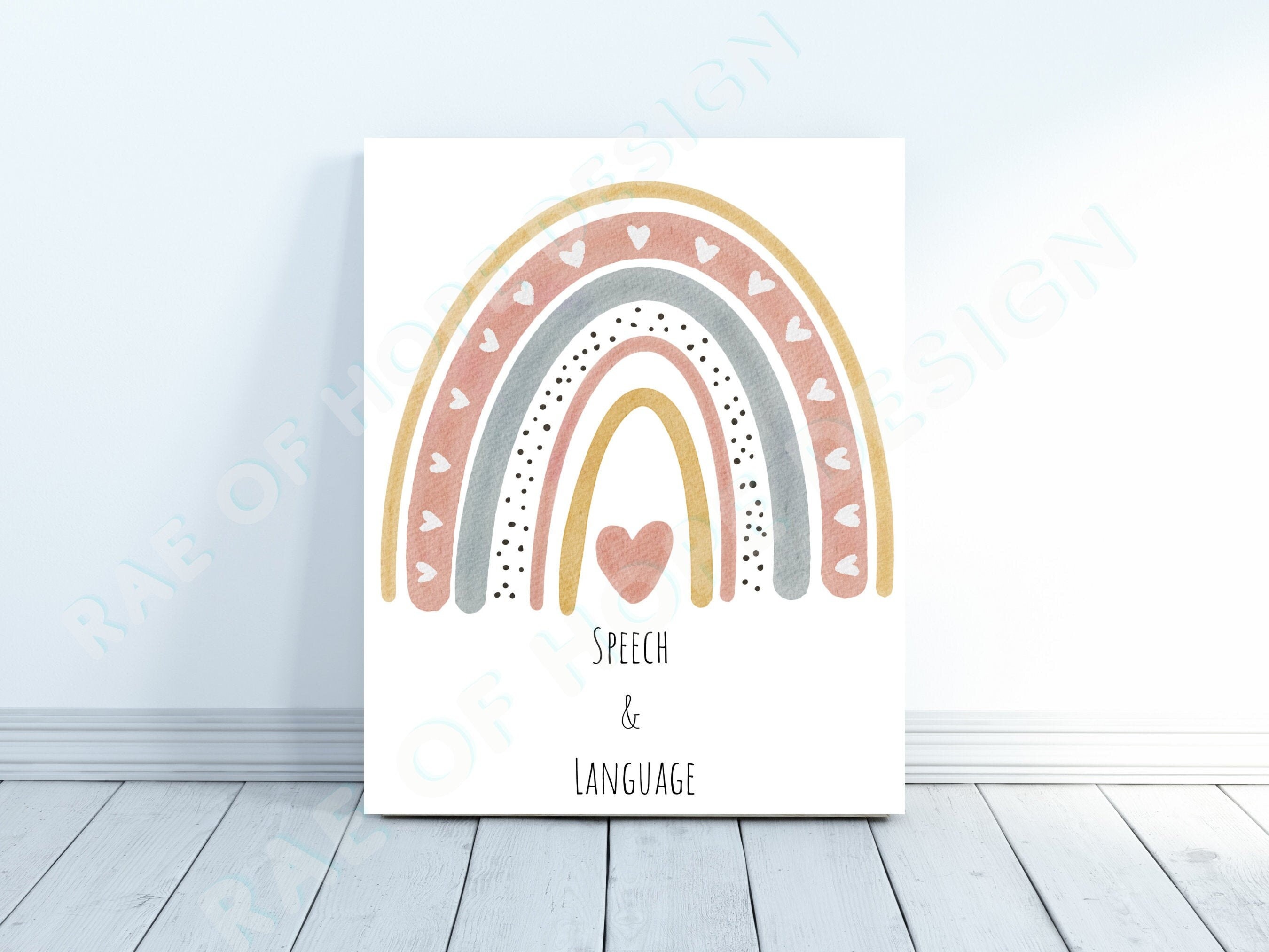 Speech Therapy Poster, Slp, Speech Therapy Decor, Speech Therapy Wall ...