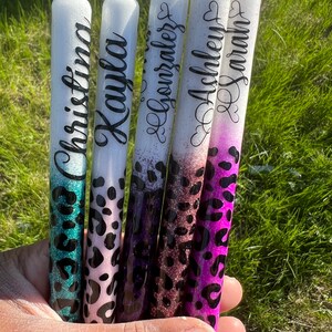 Glitter Pens, Leopard Pens, Glitter Leopard Pen, Leopard Glitter Pens ...