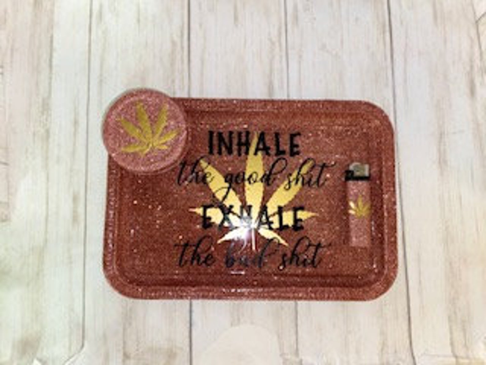 Rolling Tray Weed Tray Marijuana Rolling Tray Glitter Tray - Etsy
