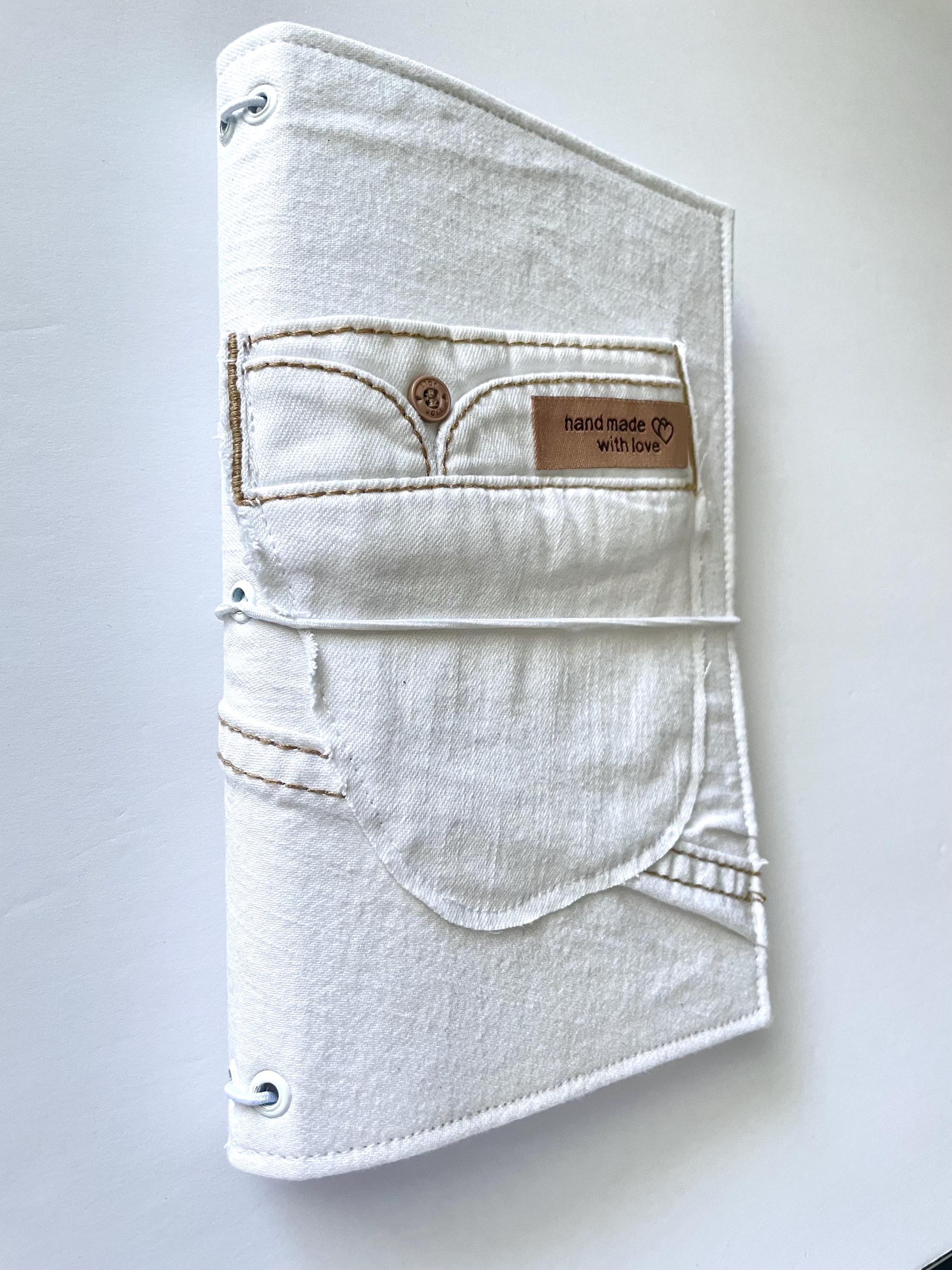 White Denim Jeans Journal. (notebooks Are Included) but ( Pen and ...