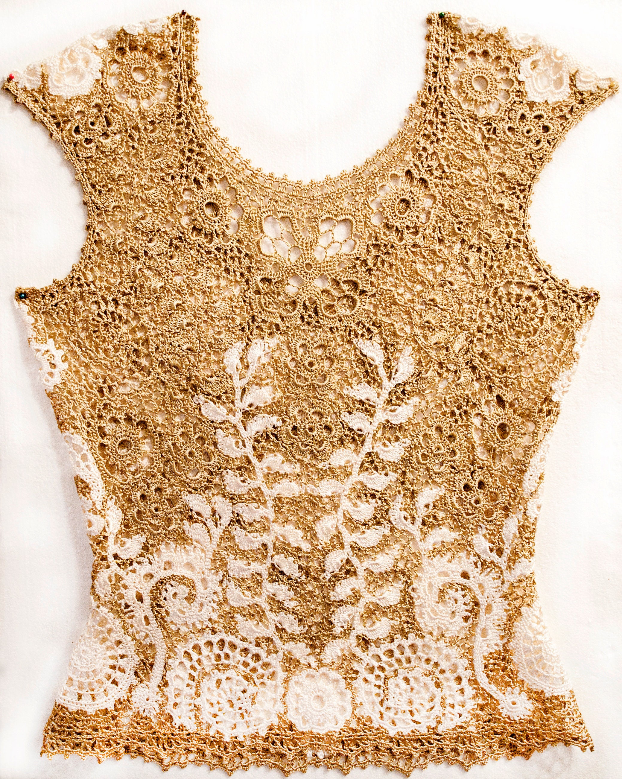 Irish Lace Crochet Tutorials: Elina Top Pattern+video Course | Secrets ...