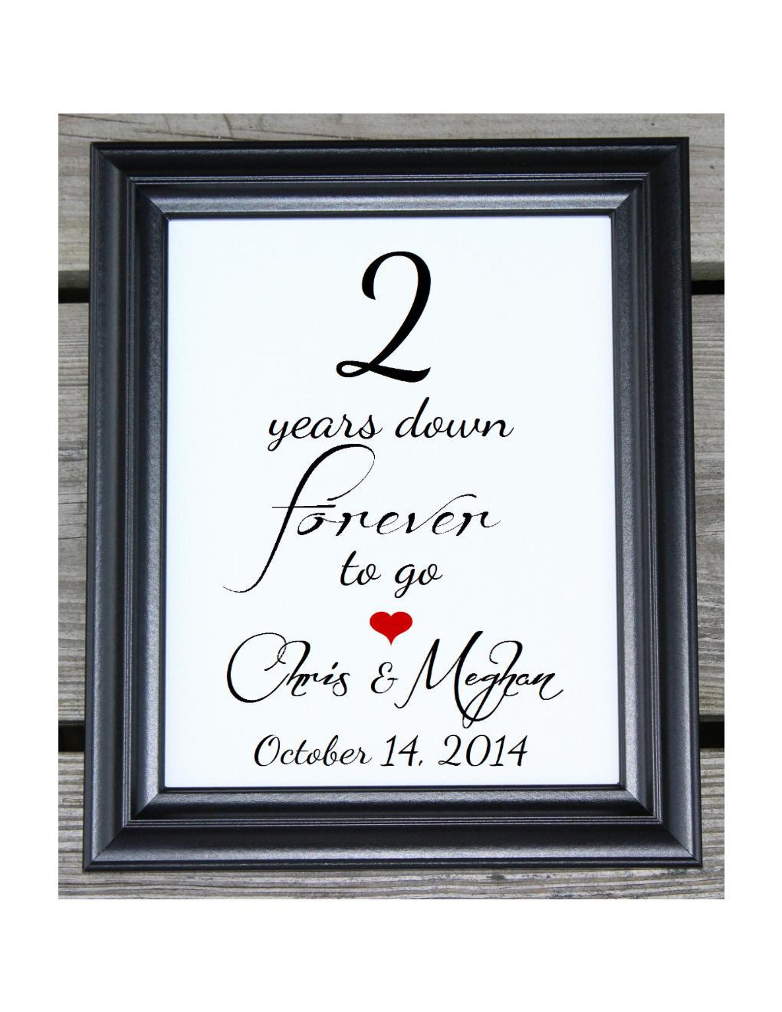 2 Years Down | 2 Years of Marriage | 2 Year Anniversary | 2nd Wedding ...
