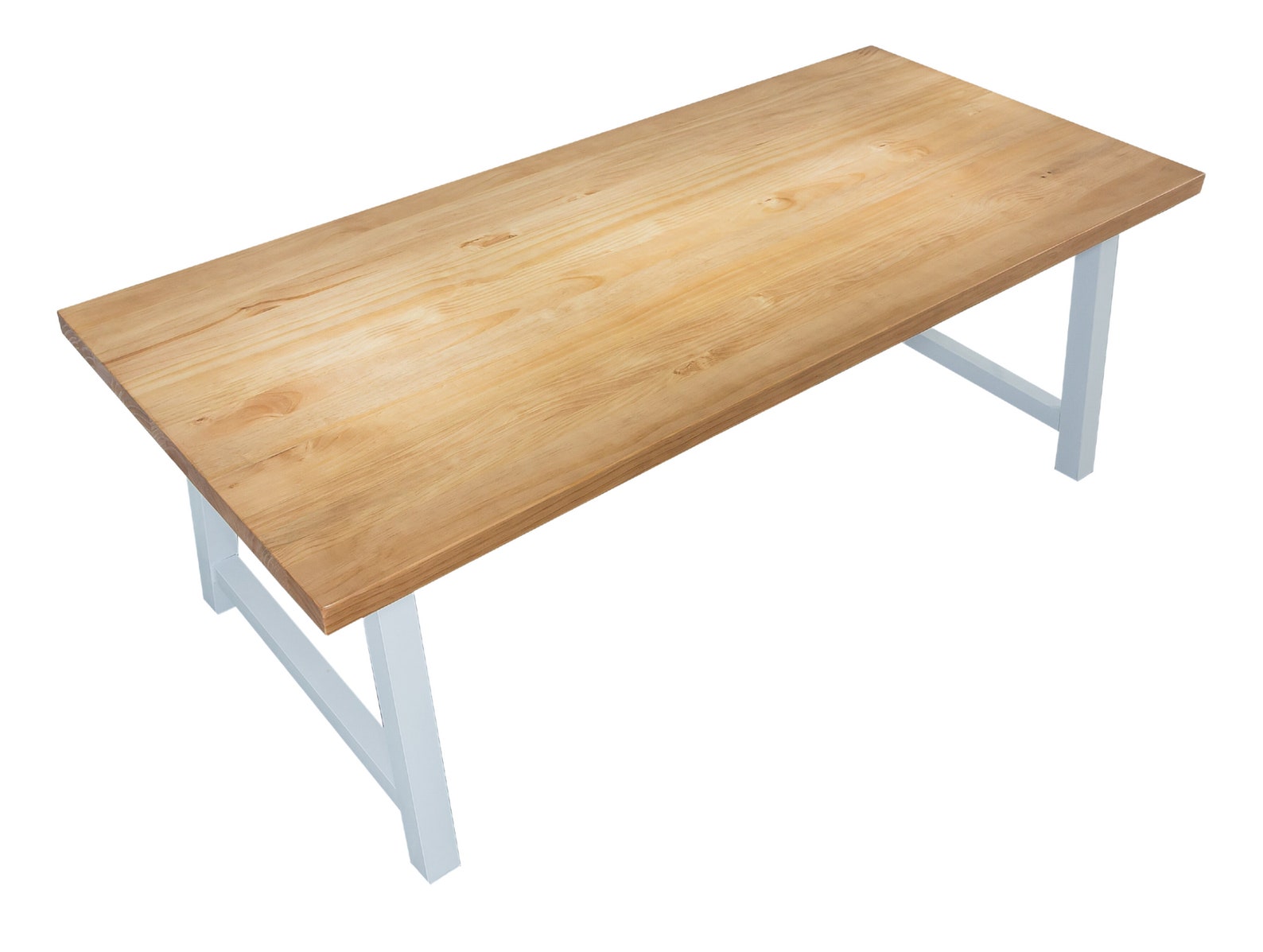 Modern Square Rustic Design Chunky Solid Light Ash Colour Wood - Etsy UK