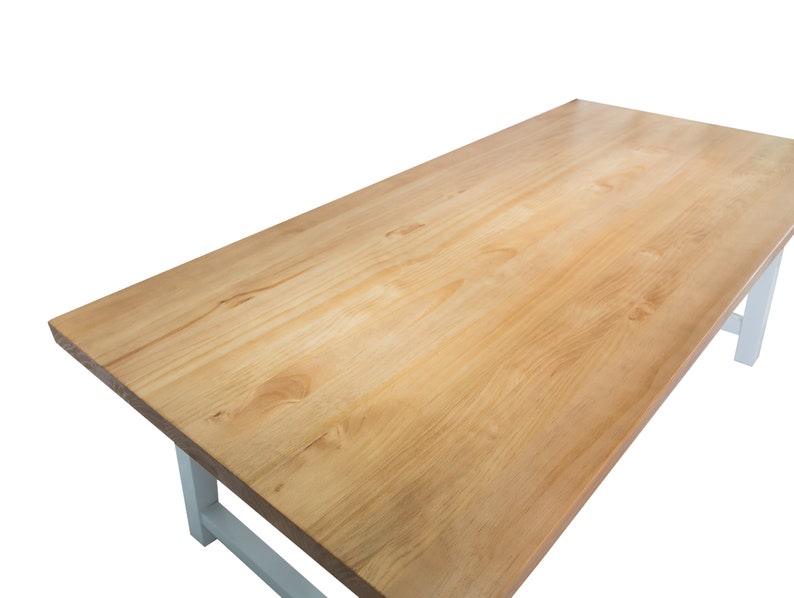 Modern Square Rustic Design Chunky Solid Light Ash Colour Wood - Etsy UK